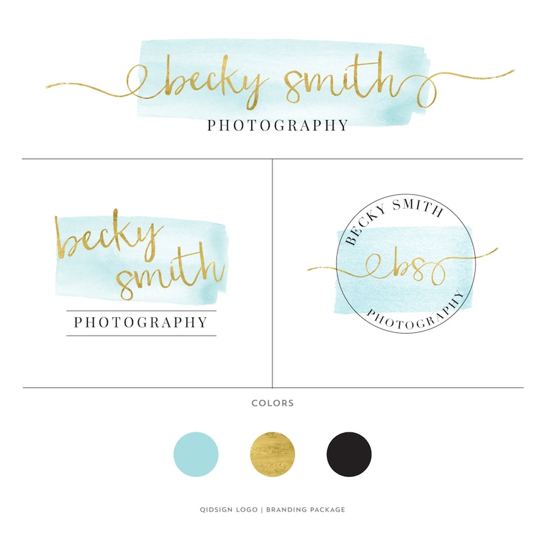 Photography Branding Kit Marketing Logo Watermark for - Etsy