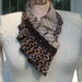 Trendy Silk Ascot Pleated Ascot Ruffled Silk Scarf - Etsy