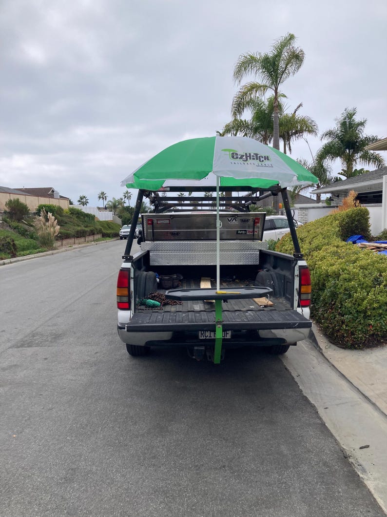 The EZ Hitch Tailgate Table is a Trailer Hitch Supported Table That ...