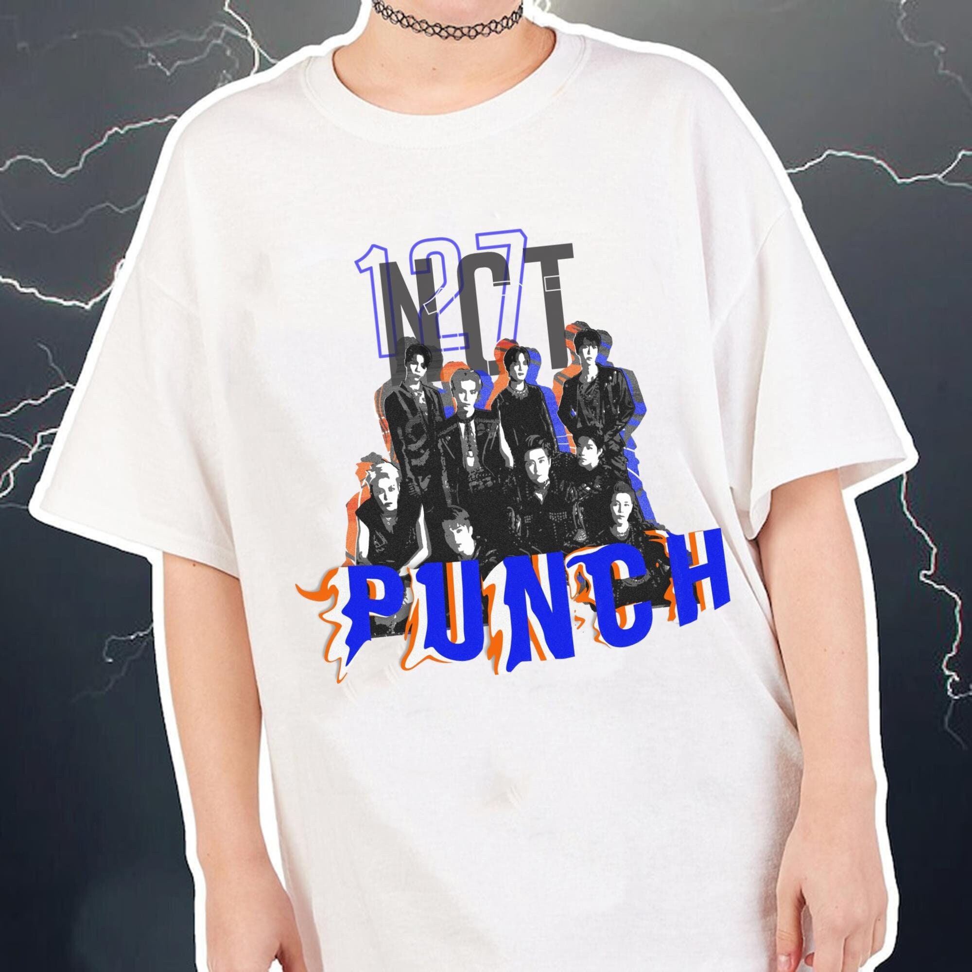 NCT 127 Punch Unisex Tshirt, Neo City The Link 2023 World Tour T-Shirt