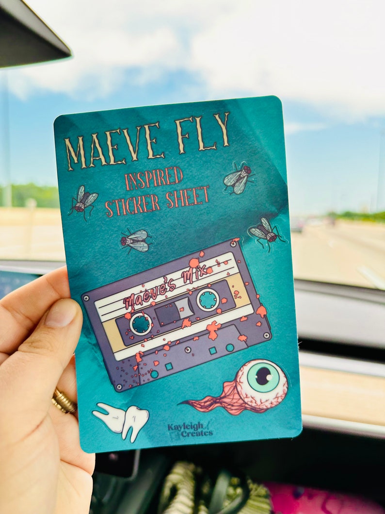 Maeve Fly Inspired Kiss Cut Vinyl 4x6 Sticker Sheet WATERPROOF - Etsy