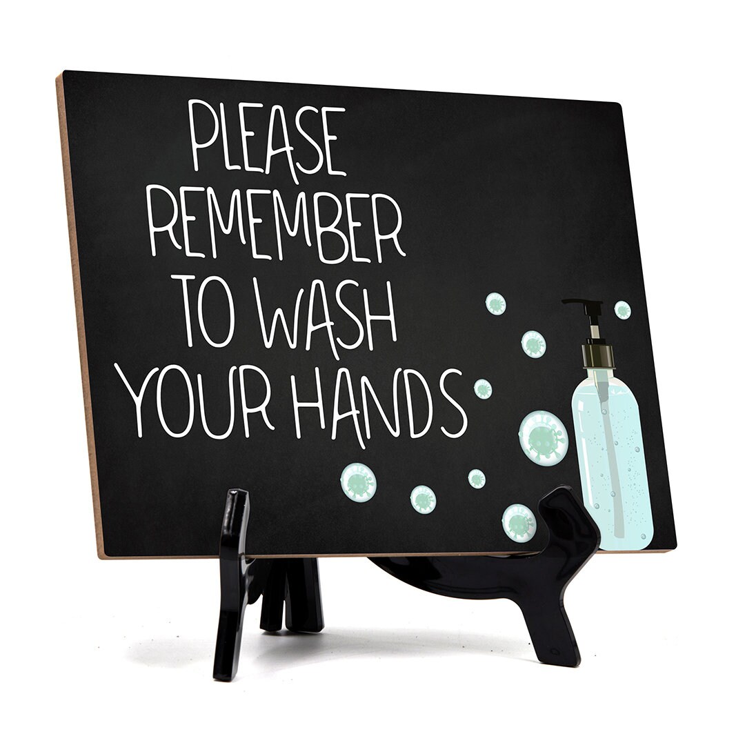Please Remember to Wash Your Hands Hygiene Sign 6 X - Etsy