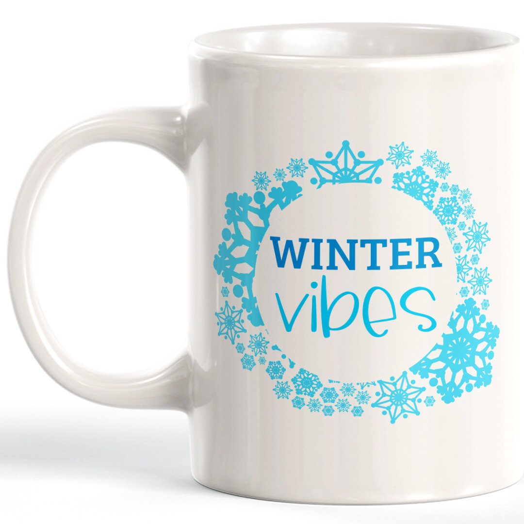 Winter Vibes Coffee Mug - Etsy