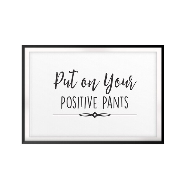 Positive Pants - Etsy