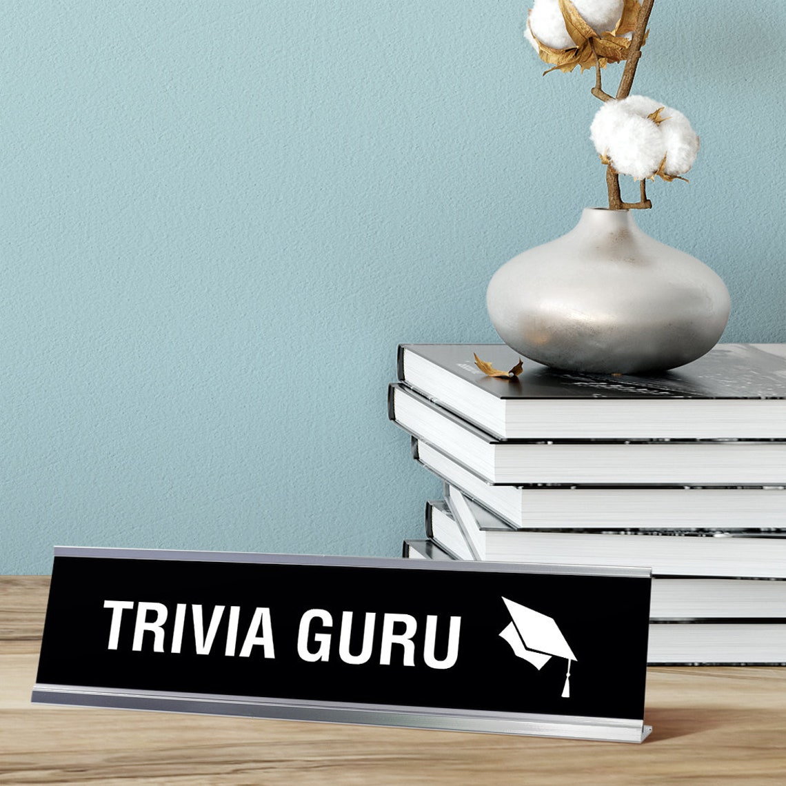 Trivia Guru Desk Sign Novelty Nameplate 2 X 8 - Etsy