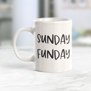 Sunday Funday Coffee Mug - Etsy