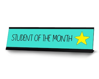 Student of the Month Sign - Etsy