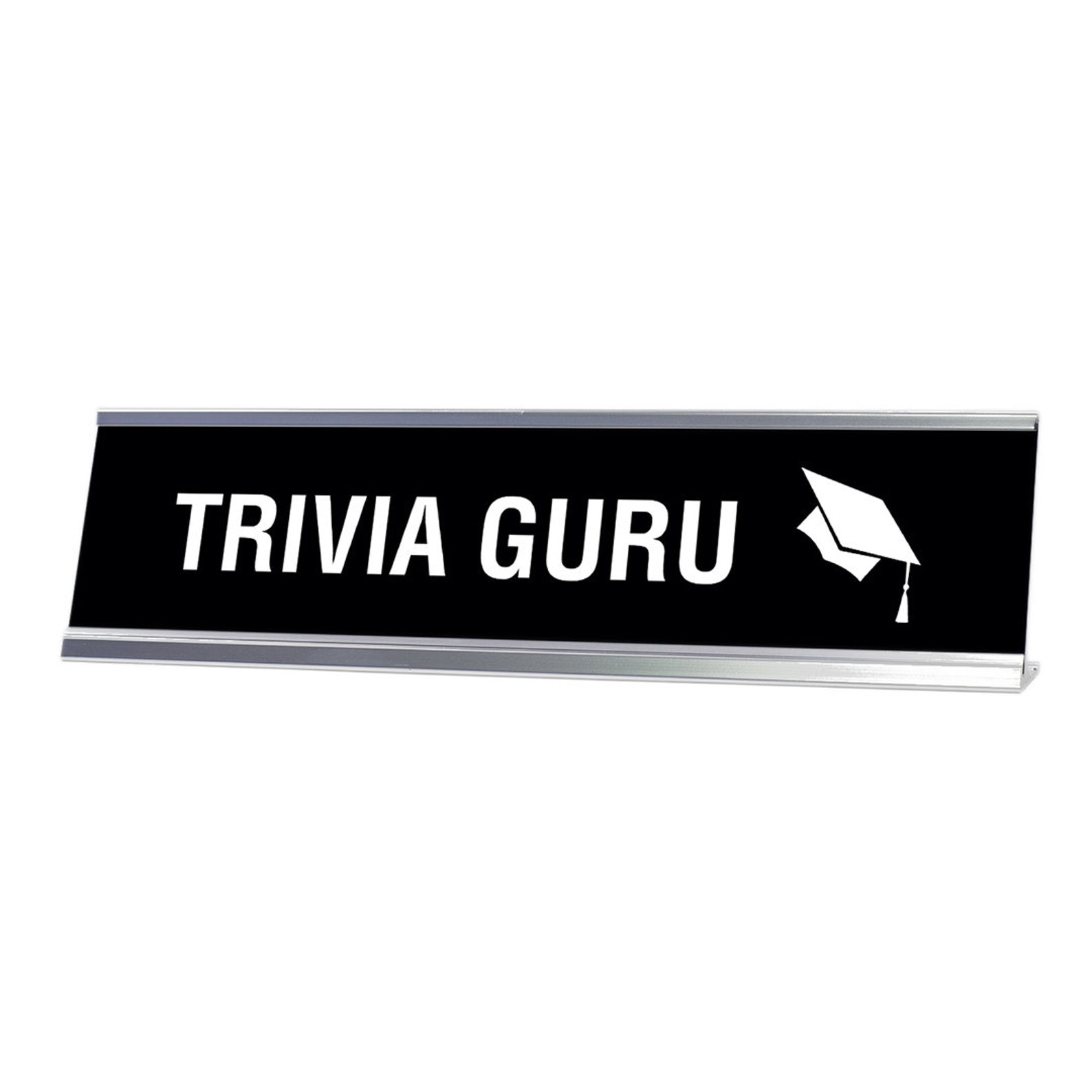 Trivia Guru Desk Sign Novelty Nameplate 2 X 8 - Etsy