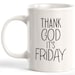 Thank God It's Friday Coffee Mug - Etsy