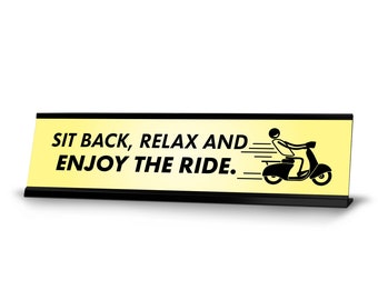 Sit Relax and Enjoy Signs - Etsy