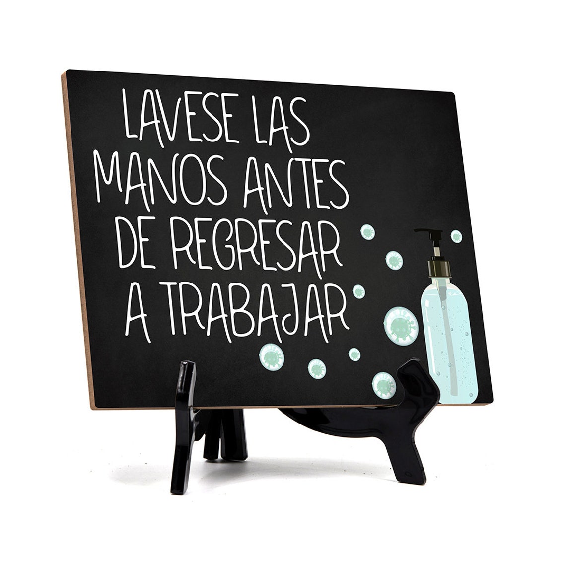 Lavese Las Manos Antes De Regresar A Trabajar Hygiene Sign - Etsy Lavese Las Manos Antes De Regresar A Trabajar Hygiene Sign - Etsy
