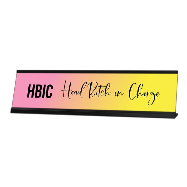 Hbic Sign - Etsy
