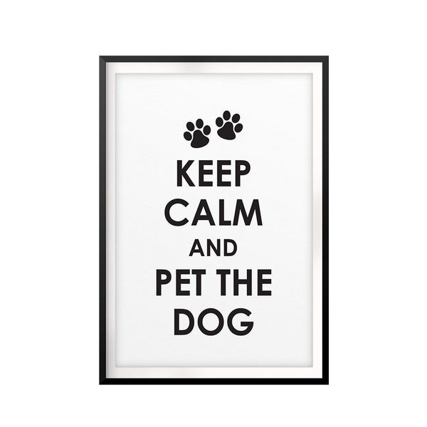 Keep Calm Sign - Etsy