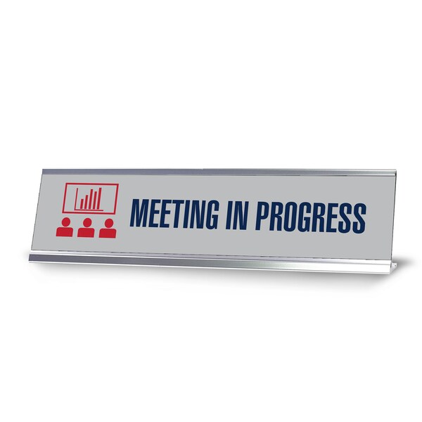 Meeting in Progress Sign Funny - Etsy