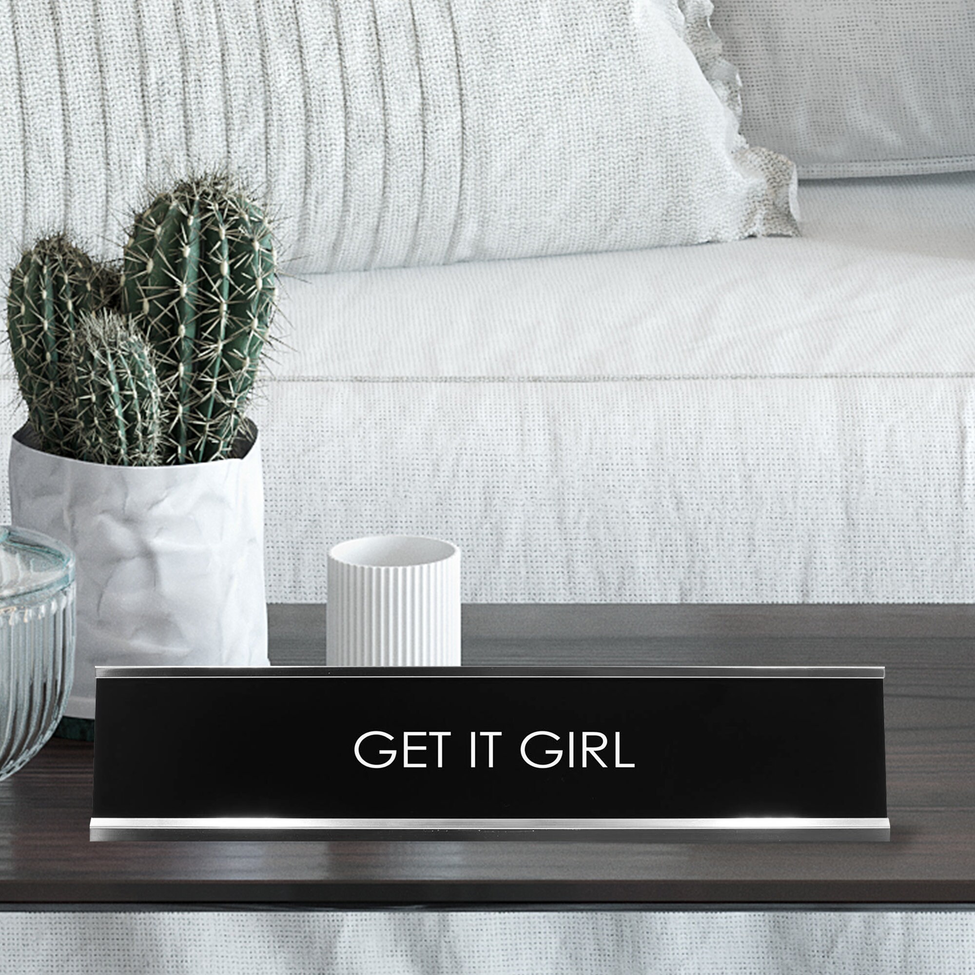 Get It Girl Novelty Desk Sign - Etsy