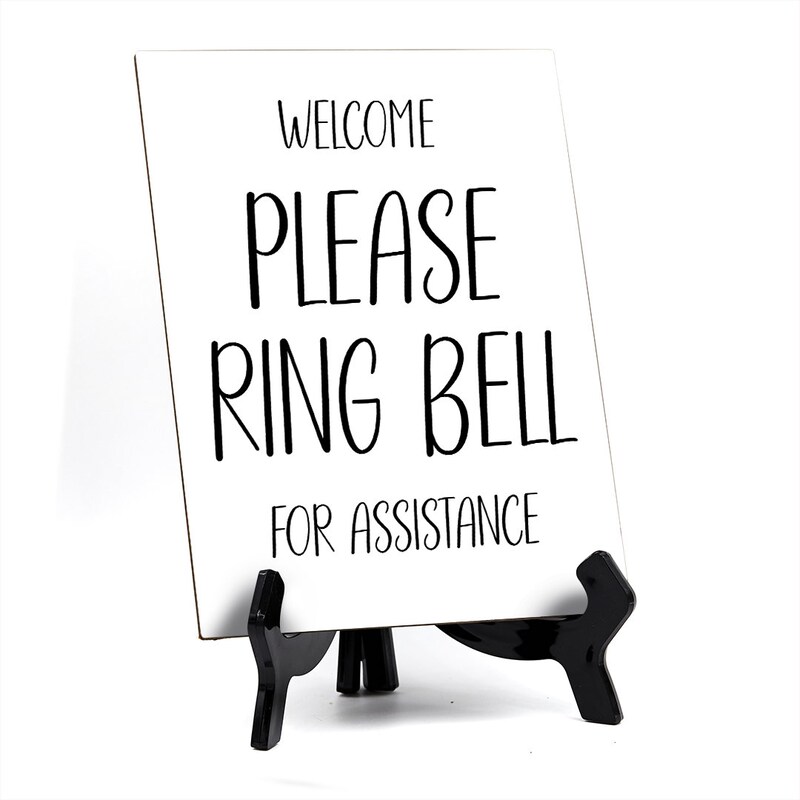 Please Ring Bell Sign - Etsy
