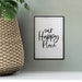 Our Happy Place UNFRAMED Print Home Decor Wall Art - Etsy