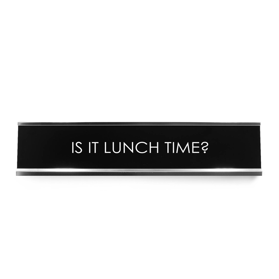 Is It Lunch Time Novelty Desk Sign - Etsy