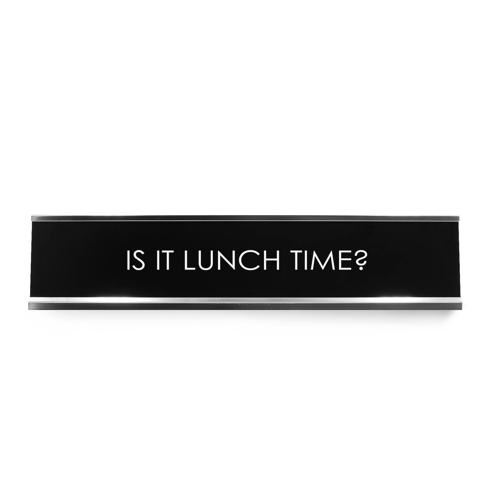 Is It Lunch Time Novelty Desk Sign - Etsy