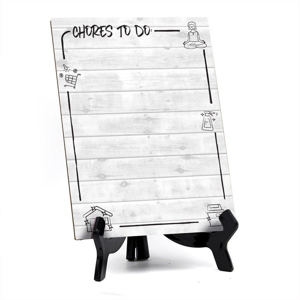 Acrylic Sign to Do Chores - Etsy