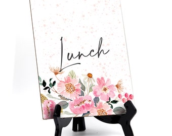 Lunch Table Sign - Etsy