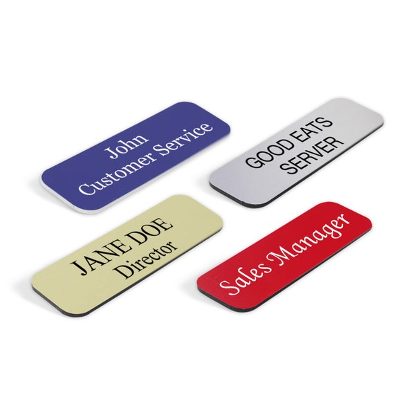 Custom Name Tags - Etsy