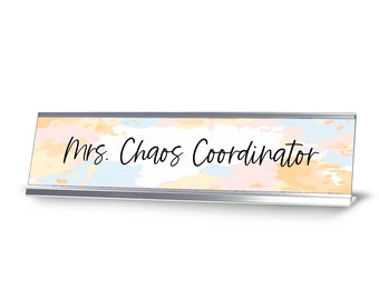 Chaos Coordinator Desk Sign - Etsy