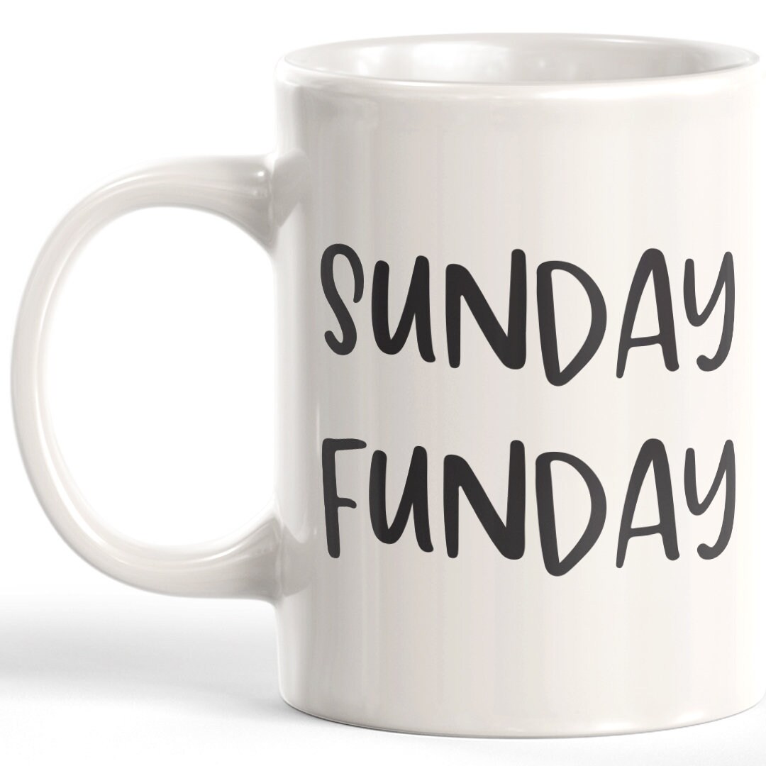 Sunday Funday Coffee Mug - Etsy