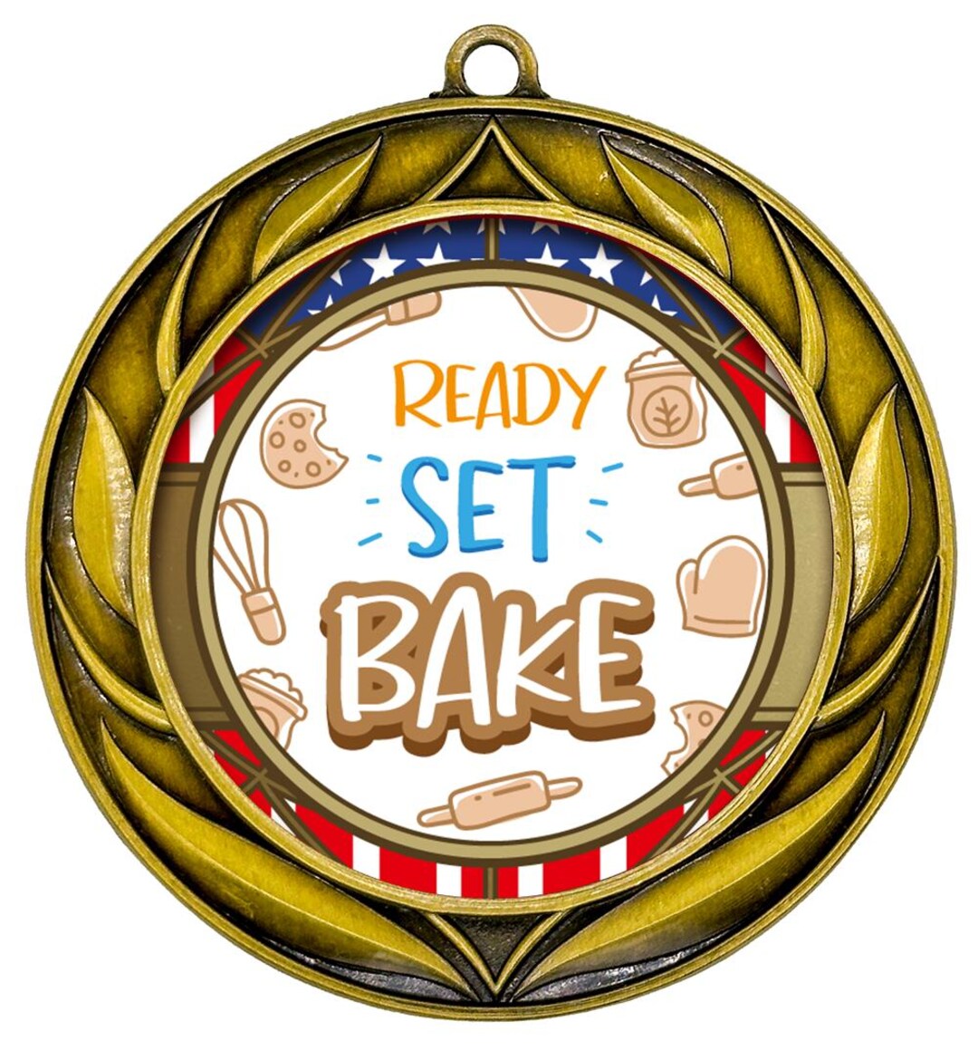 All Quality Wreath Ready Set Bake Medal | Competition | High Quality ...