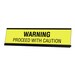 Warning Proceed With Caution Desk Sign, Novelty Nameplate 2 X 8 - Etsy