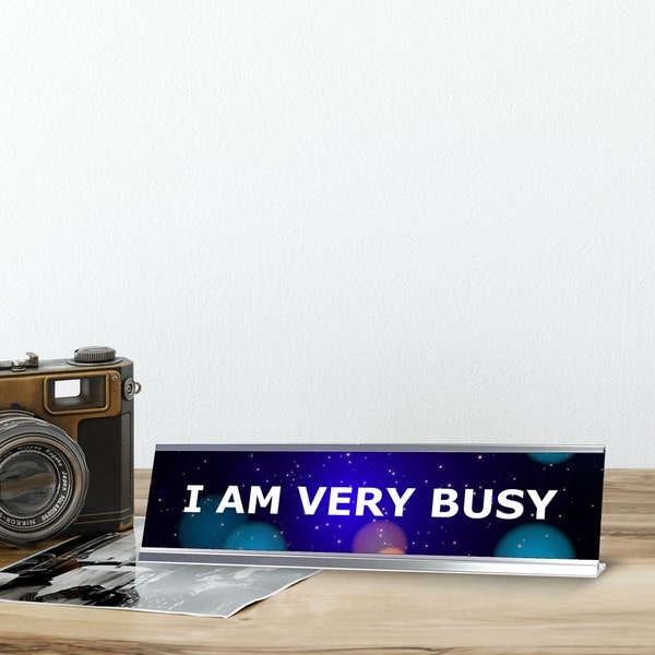 Desk Sign - Etsy