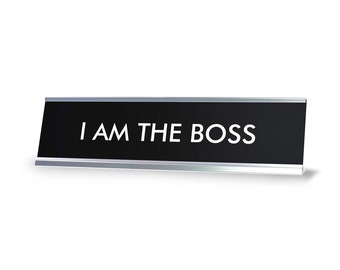 I Am the Boss | Etsy