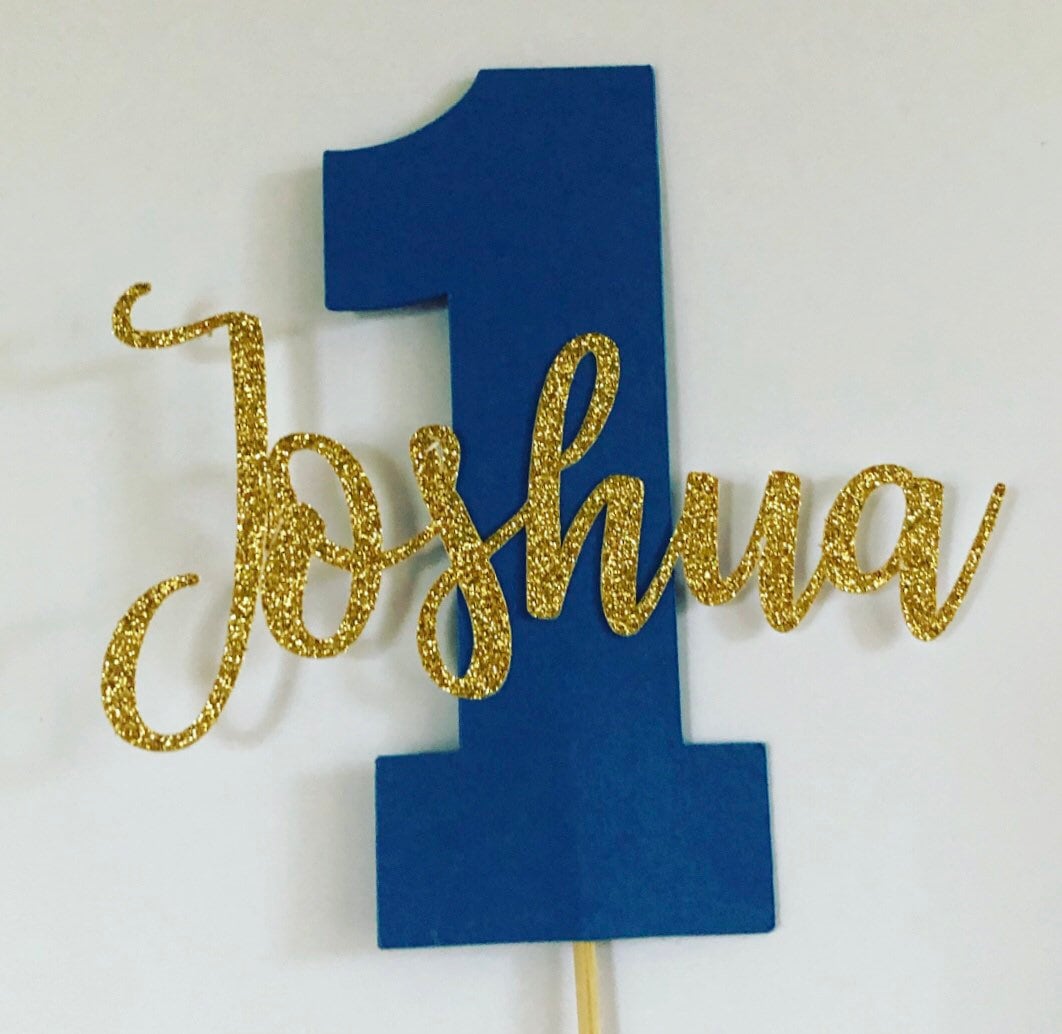 Handmade Custom Personalised Cake Topper One Cake Topper - Etsy