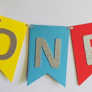 Highchair Bunting, Bunting, One Bunting, Carnival, Circus, 1st Birthday ...