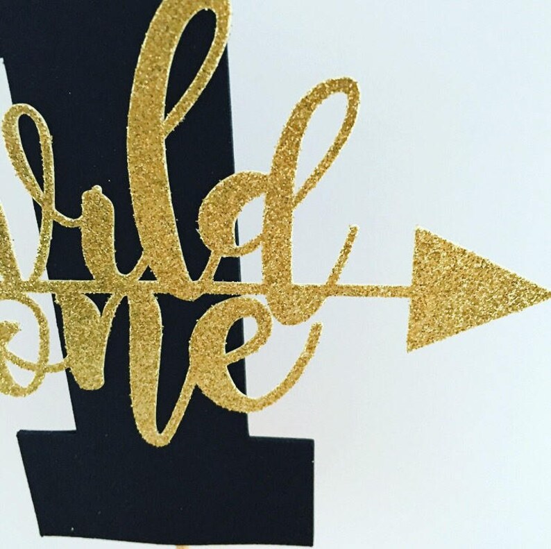 Wild One Cake Topper Wild One Birthday Party Decorations 1st Birthday ...