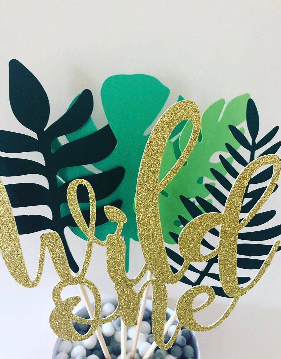 Wild One Birthday Cake Topper Wild One Party First Birthday - Etsy UK