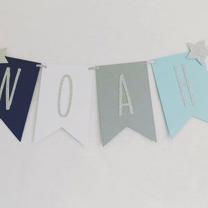 Personalised Custom Bunting Personalized Name Bunting Birthday Bunting ...