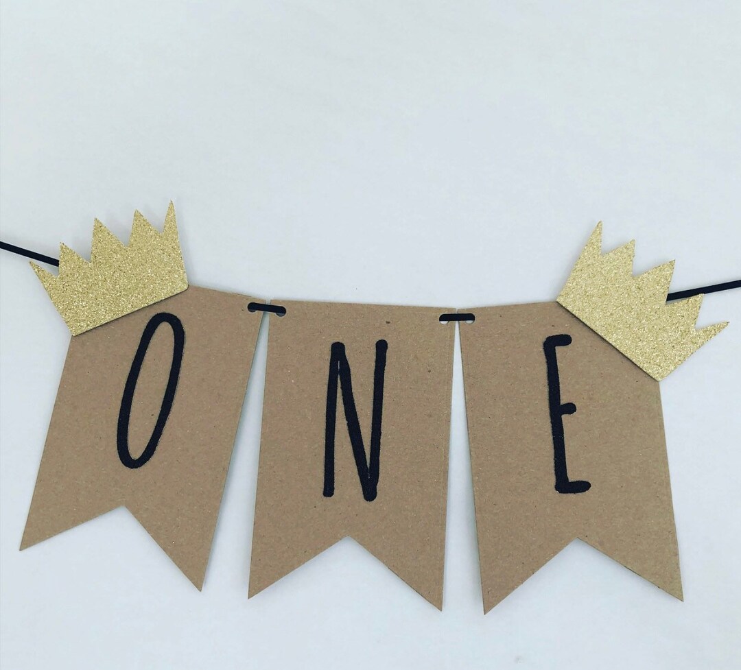Wild One Bunting Wild One Banner Highchair Banner Highchair Bunting A ...