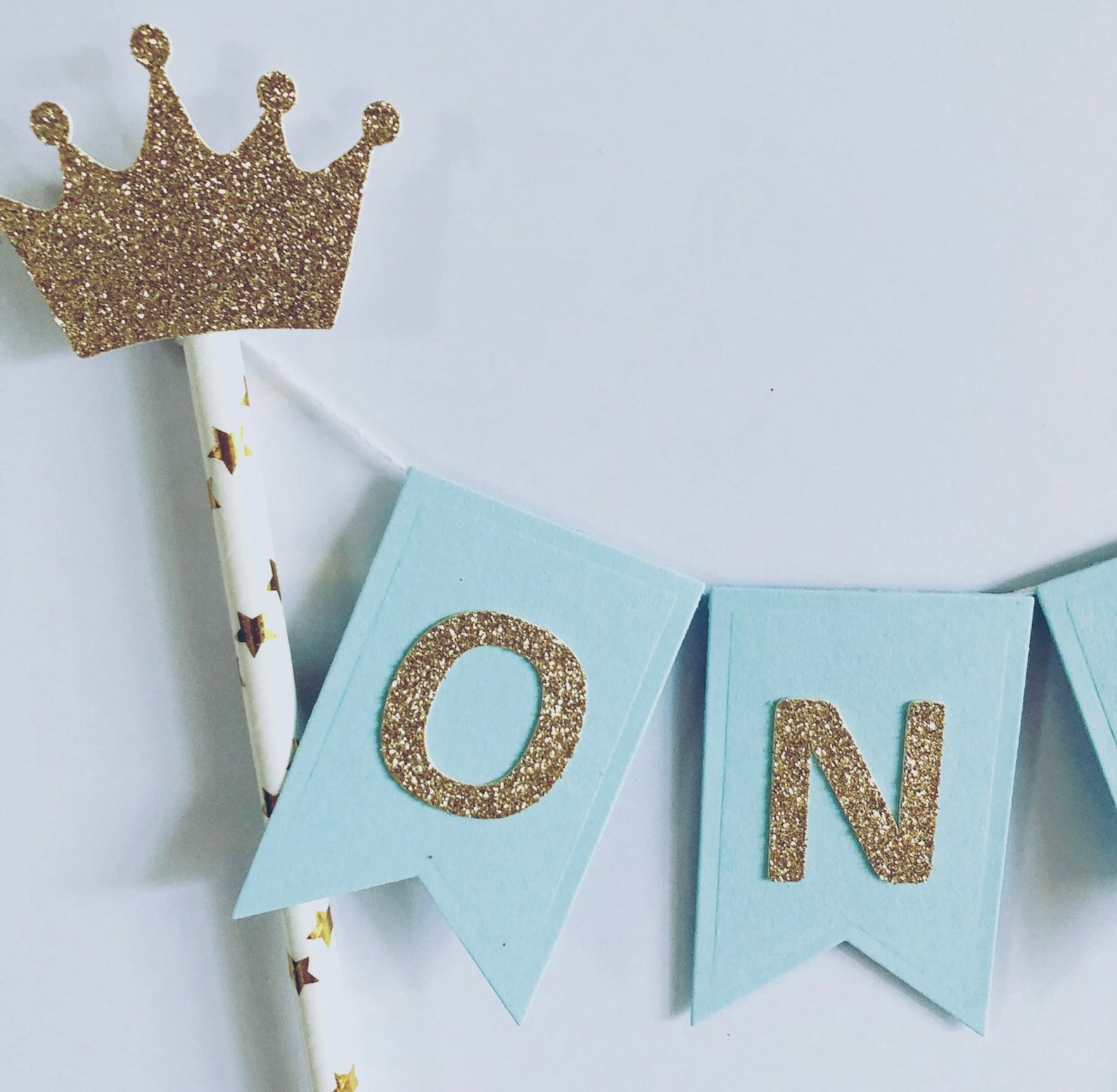 Prince Royal Crown Cake Topper,prince Cake Bunting,cake Topper,1st ...