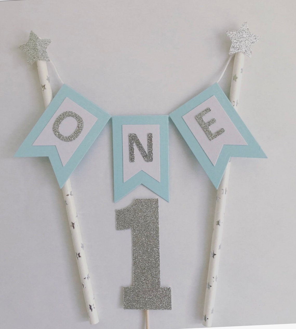 First Birthday Cake Topper 1st Birthday Cake Bunting Boys - Etsy