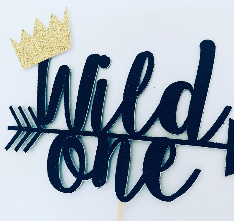 Wild One Cake Topper Where the Wild Things Are Topper First - Etsy