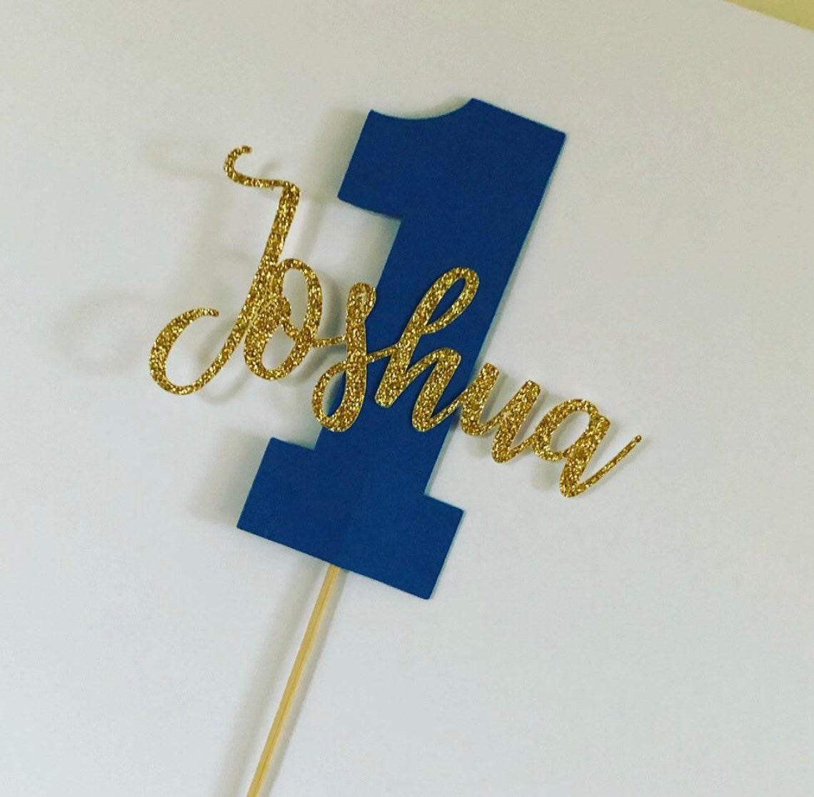Handmade Custom Personalised Cake Topper One Cake Topper | Etsy