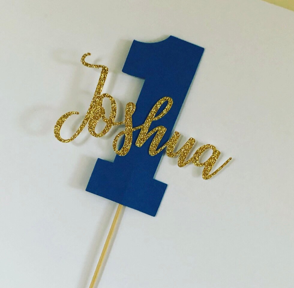 Handmade Custom Personalised Cake Topper One Cake Topper | Etsy