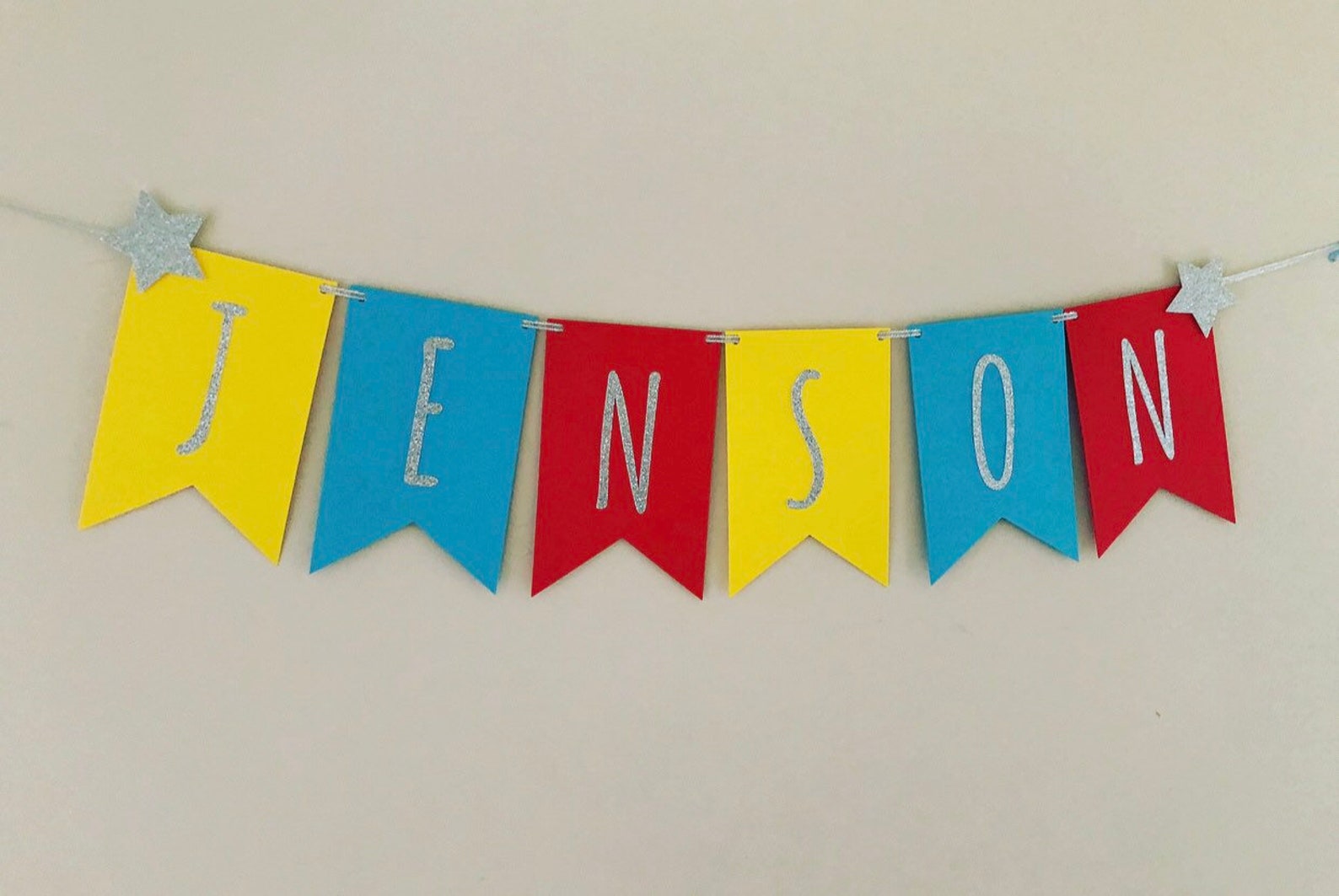 Custom Personalised Personalized Bunting, Any Name Any Number, Circus ...