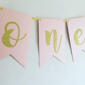 One Bunting.highchair Bunting.1st Birthday Bunting.personalized Banner ...