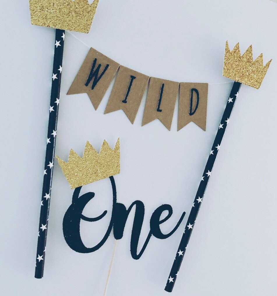 Wild One Cake Topper. Wild One Party. Where the Wild Things Are Party ...