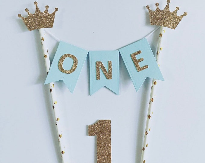 Birthday Cake Topperfirst Birthday Cake Toppercustom Cake - Etsy