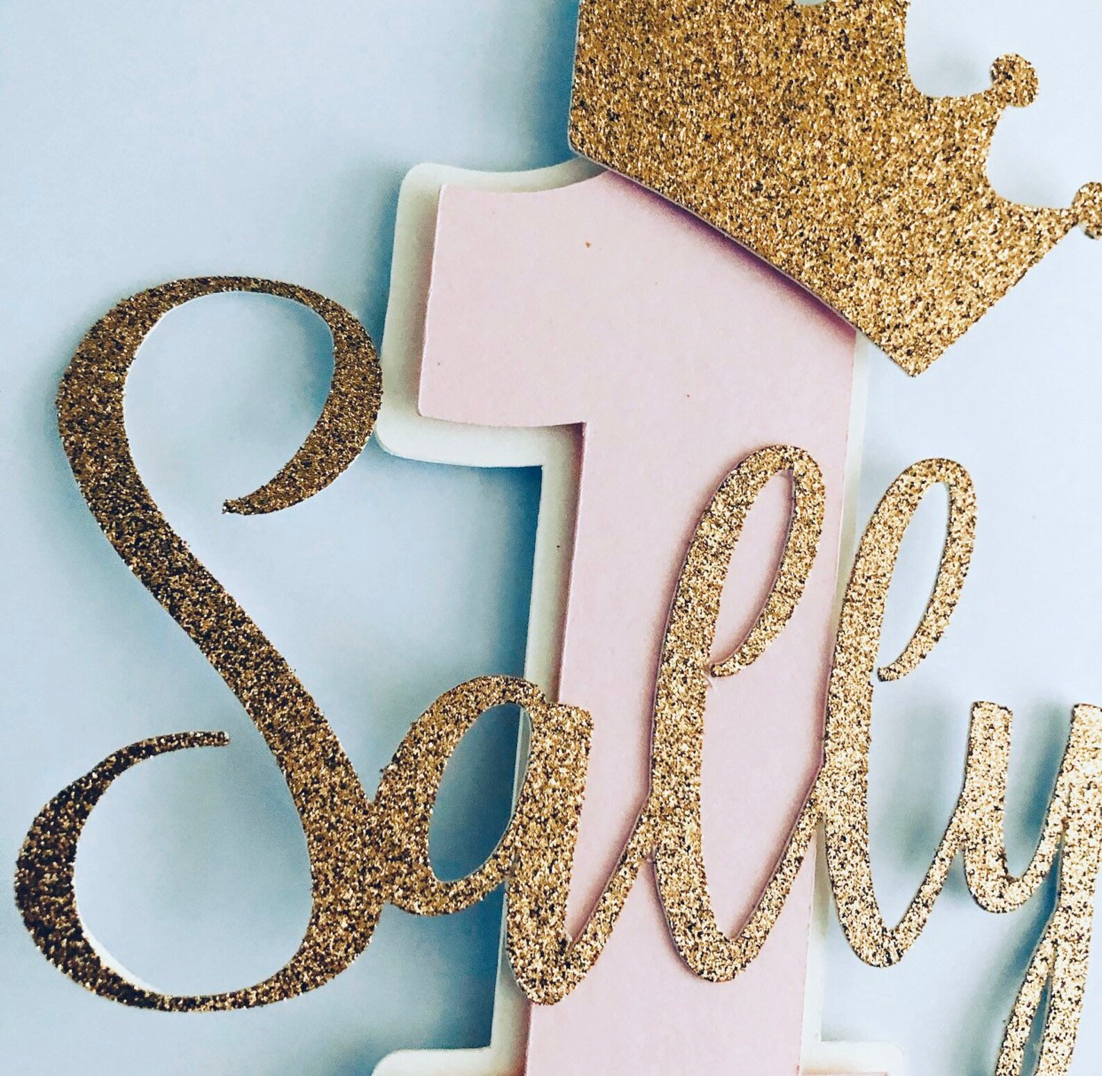 One Cake Topper,1st Birthday Cake Topper, Custom Cake Topper,girls 1st ...