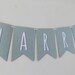 Custom Name Bunting Personalised Bunting Grey and White - Etsy