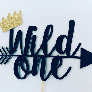 Wild One Cake Topper, Where the Wild Things Are Topper, First Birthday ...